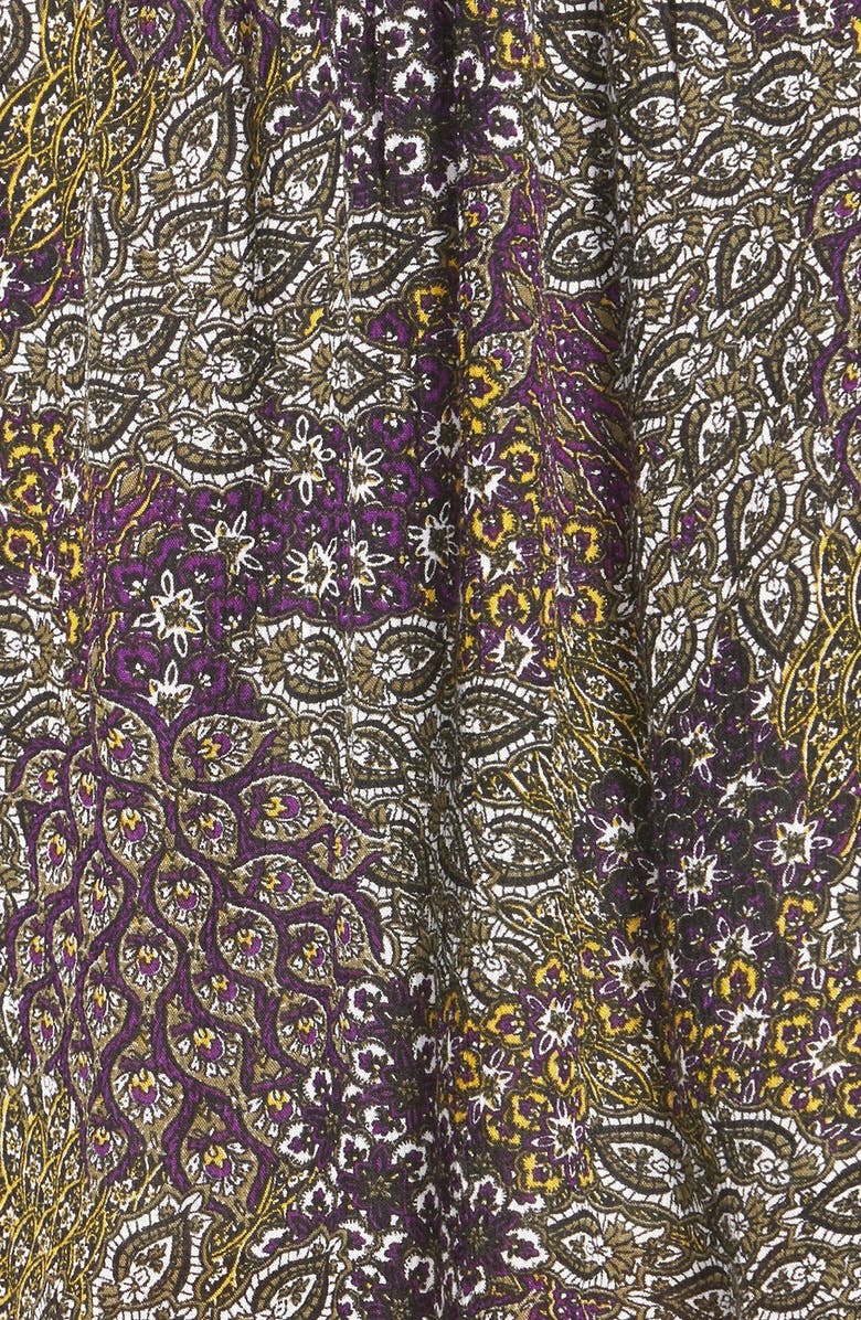 Sun & Shadow Print Trapeze Dress | Nordstrom