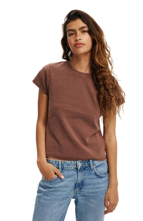 Women's Brown Tops | Nordstrom