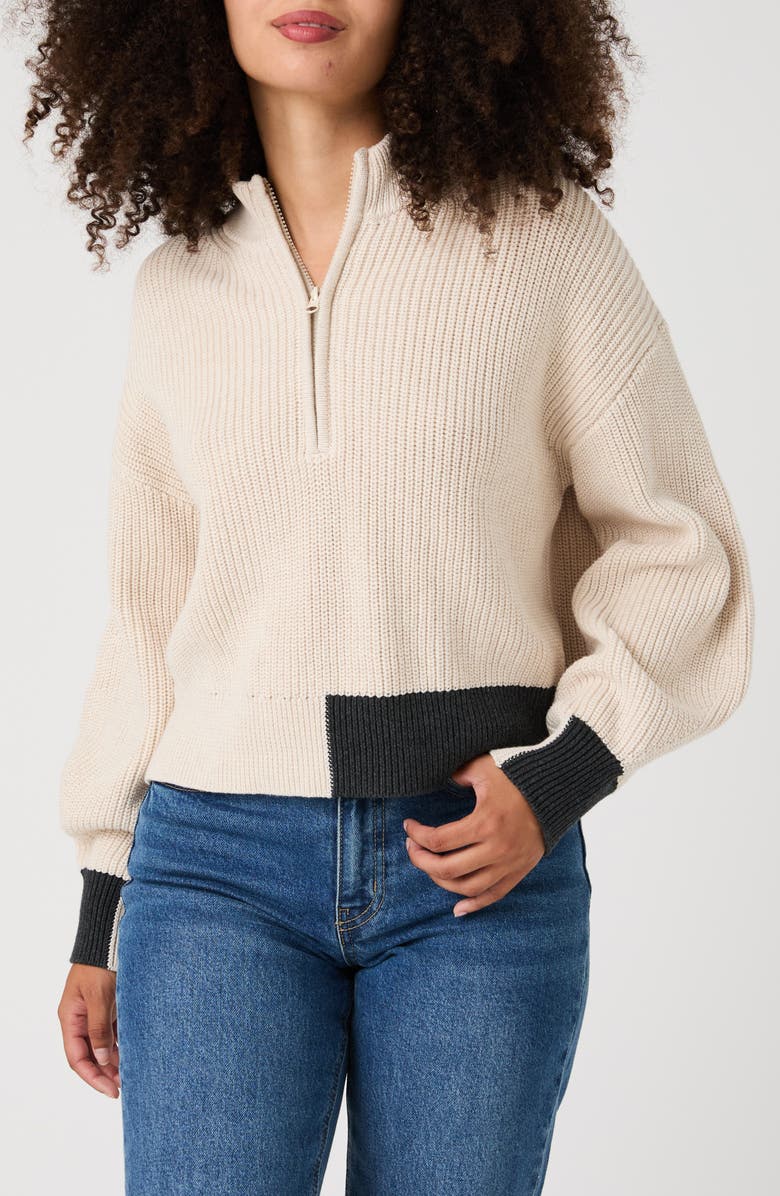 French Connection Joss Quarter Zip Sweater | Nordstromrack