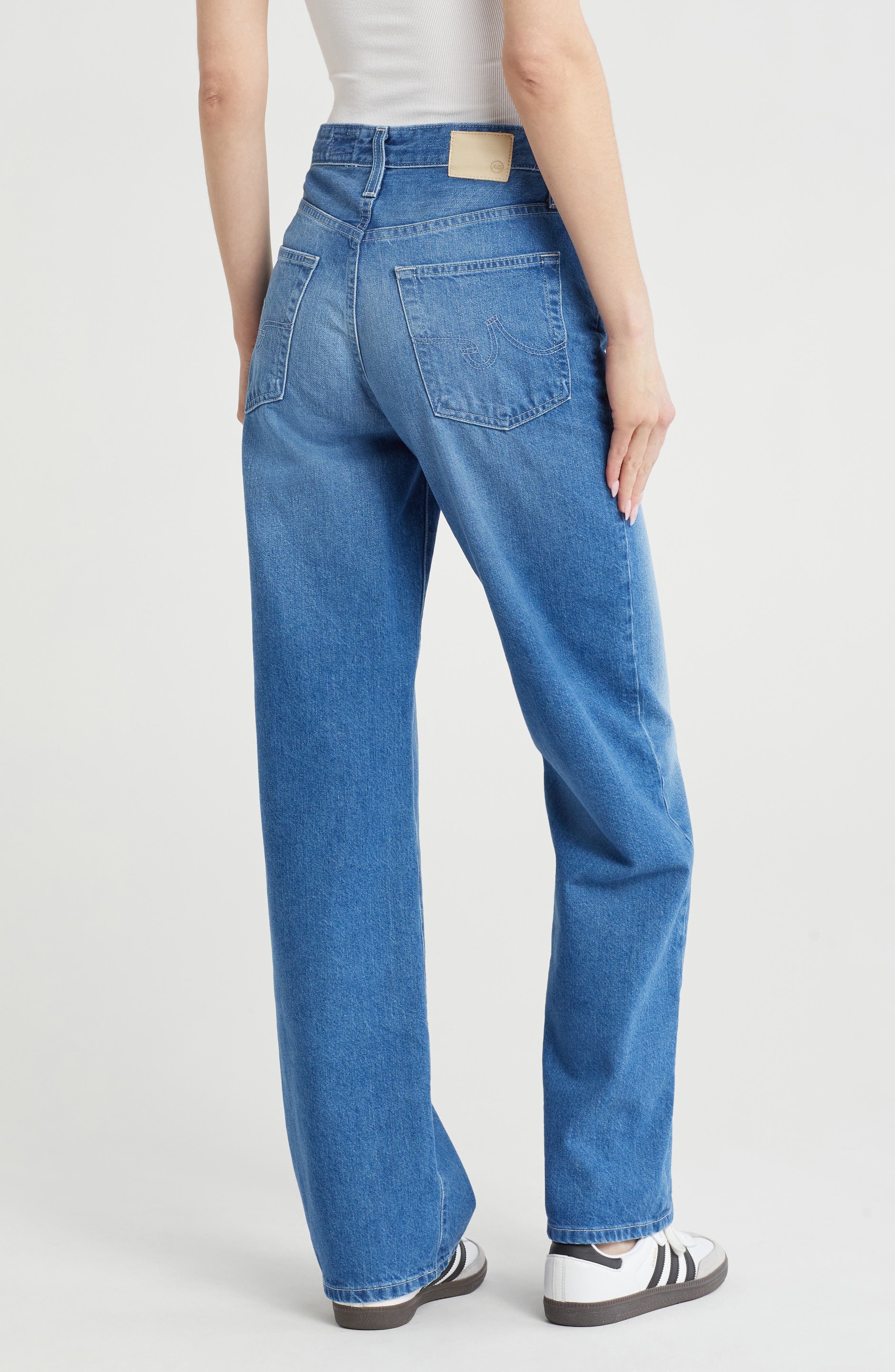 AG Kora High Waist Wide Leg Jeans | Nordstromrack