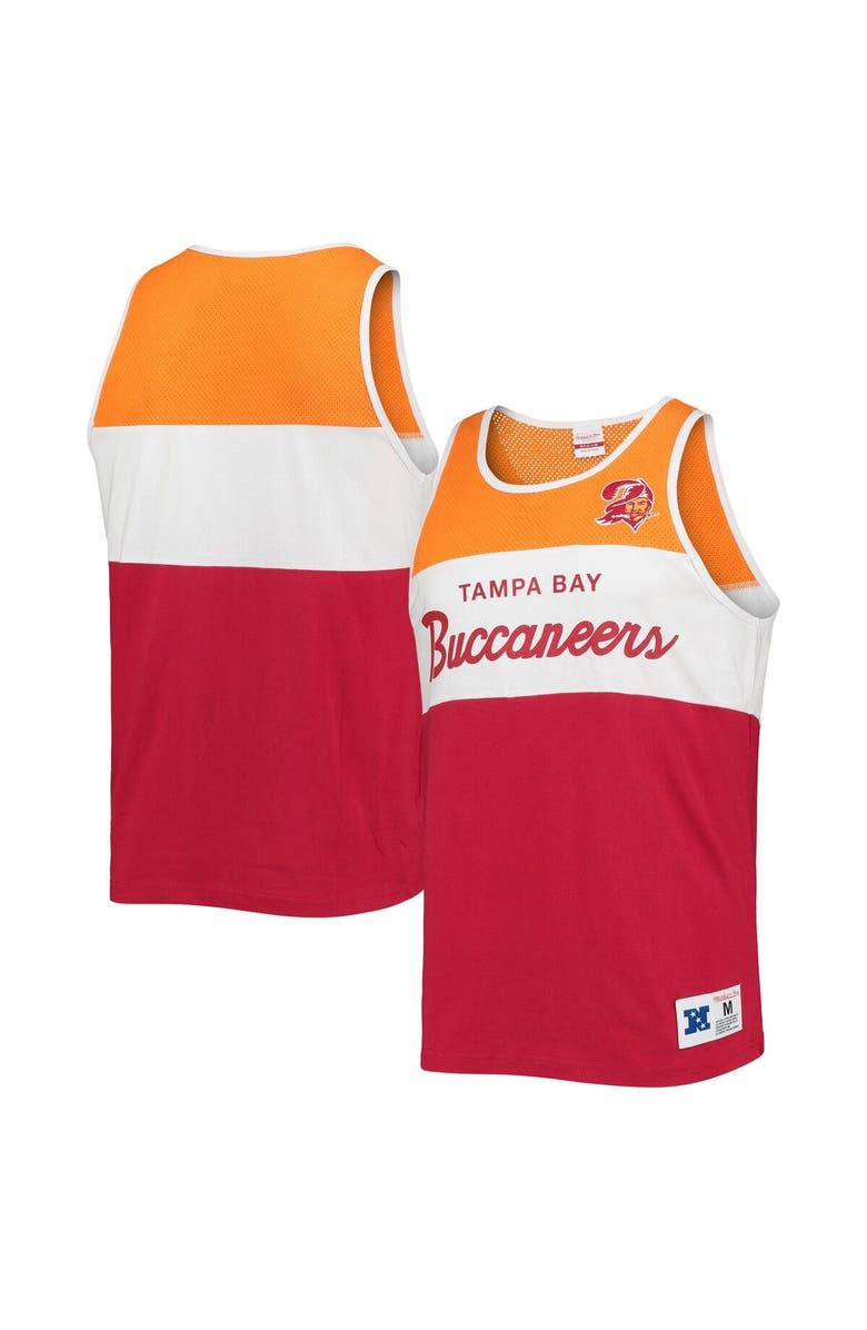 Mitchell & Ness Men's Mitchell & Ness Red Tampa Bay Buccaneers Team ...