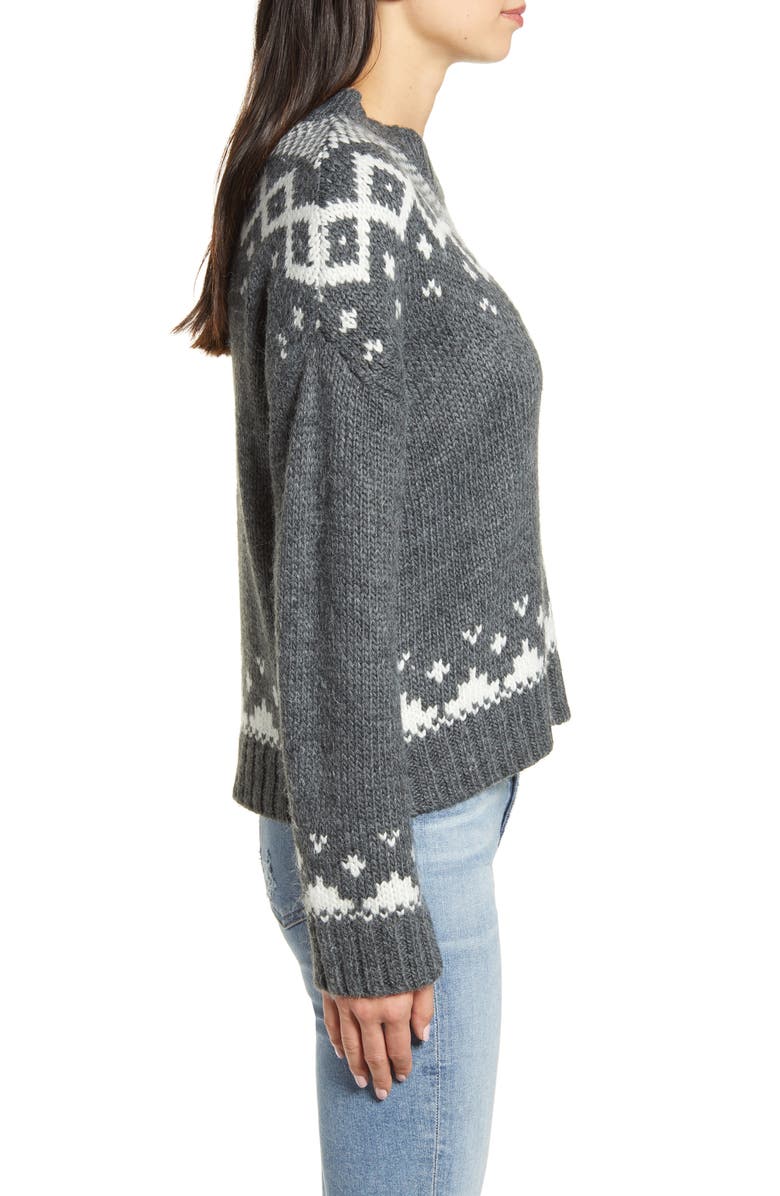 cupcakes and cashmere Jasmine Fair Isle Pullover | Nordstromrack