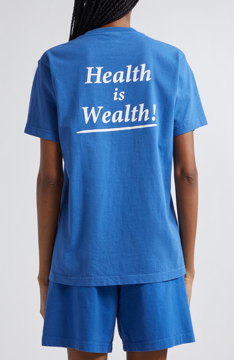 Sporty & Rich Health Is Wealth Cotton Graphic T-Shirt | Nordstromrack