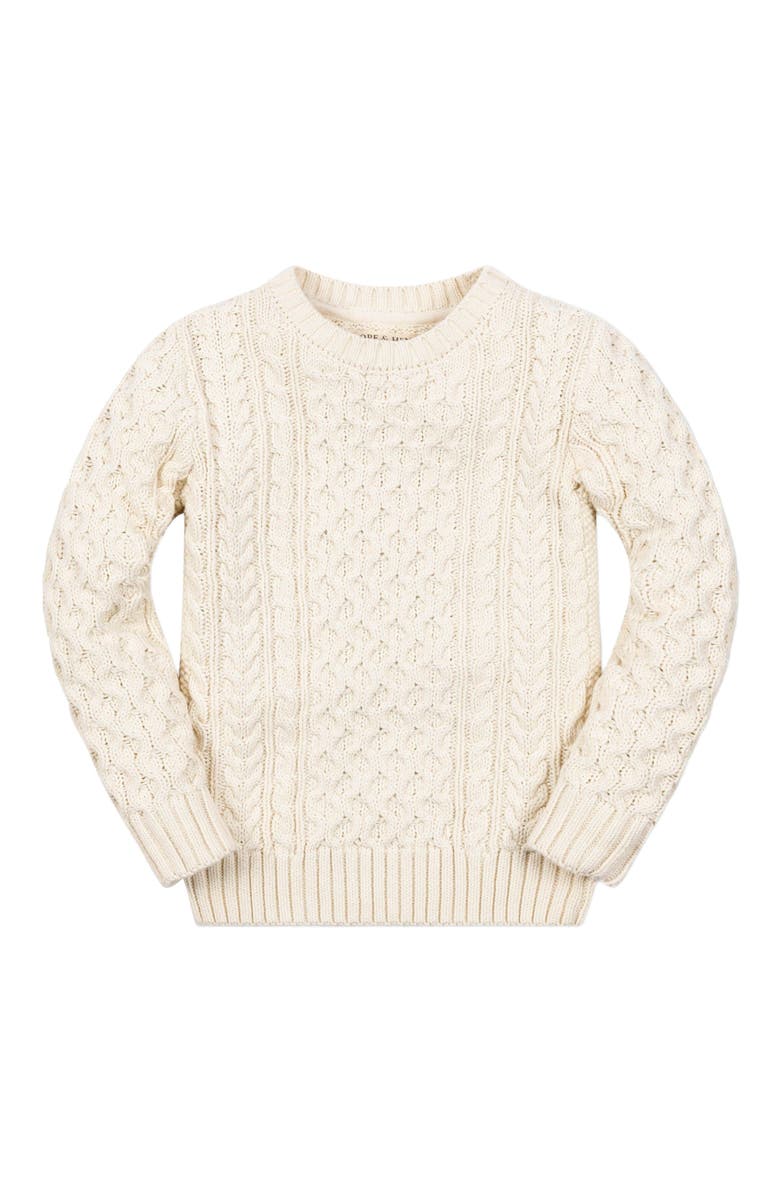 Hope & Henry Boys' Organic Fisherman Sweater, Kids | Nordstrom