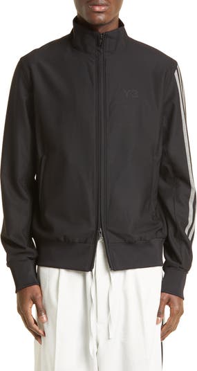 Y-3 3-Stripes Wool Blend Track Jacket | Nordstrom