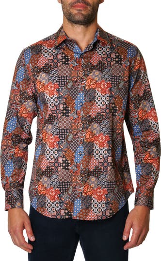 Robert Graham Merillo Abstract Print Button-Up Shirt | Nordstromrack