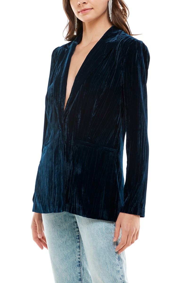 WAYF x Emma Rose Pierre Velvet Blazer | Nordstrom