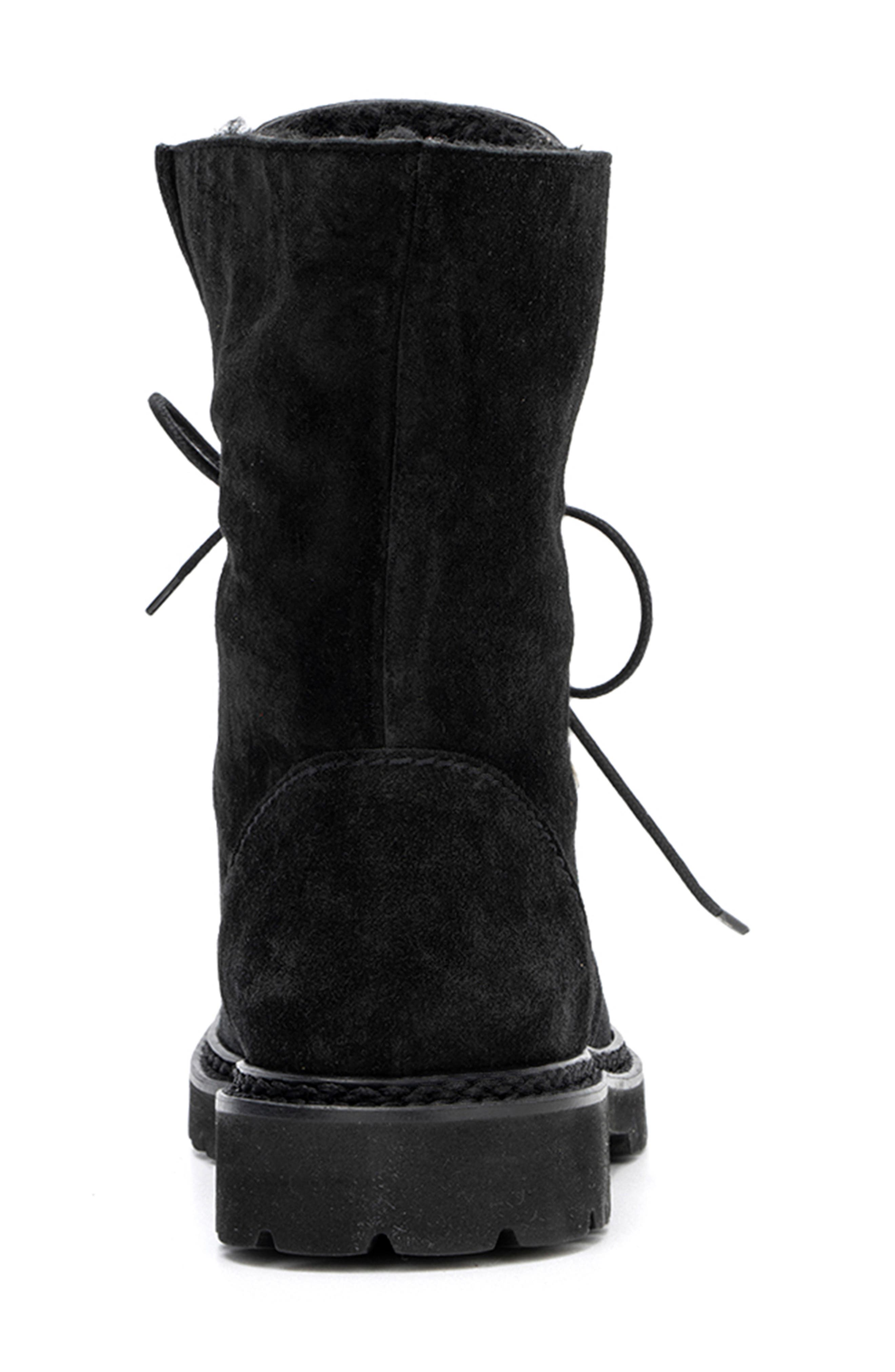 Aquatalia Mita Genuine Shearling Lined Weatherproof Bootie (Women ...
