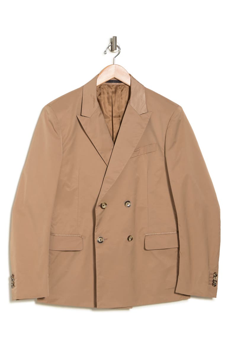 Valentino Camel Notch Collar Two Button Jacket | Nordstromrack
