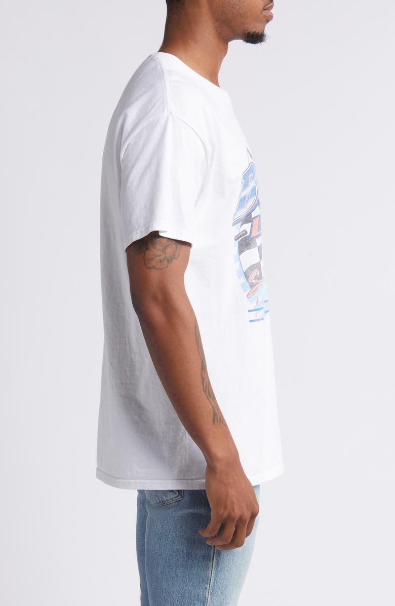 Junk Food Busch Light Checkered Flag Cotton Graphic T-Shirt | Nordstromrack