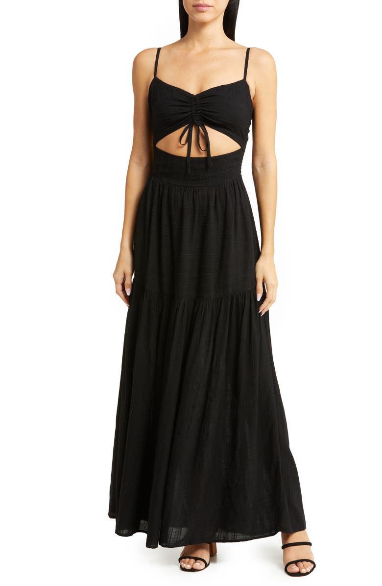 LSPACE L Space Zuri Cutout Cover-Up Maxi Dress | Nordstromrack