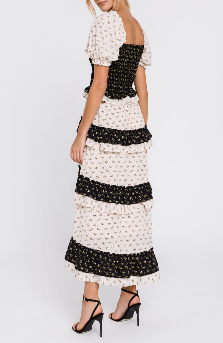 Free the Roses Floral Print Smocked Top | Nordstrom