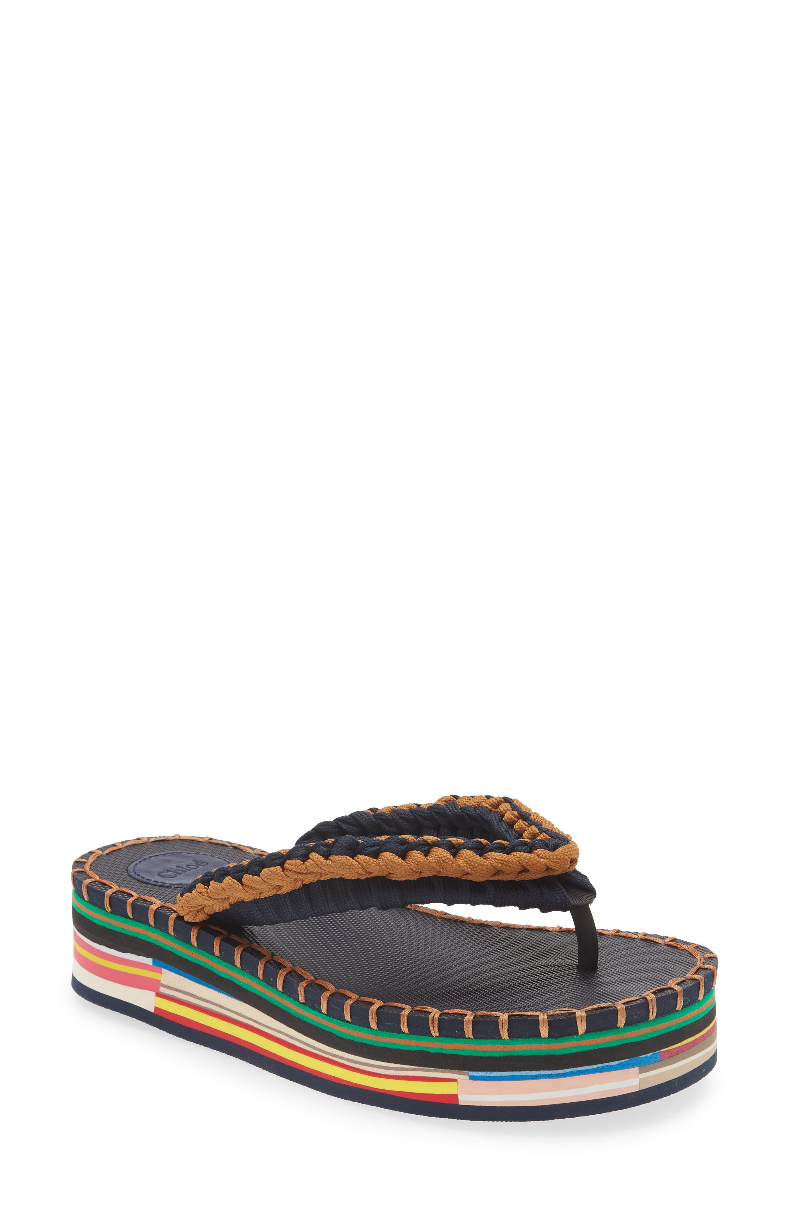 Chloé Lou Platform Flip Flop (Women) | Nordstromrack
