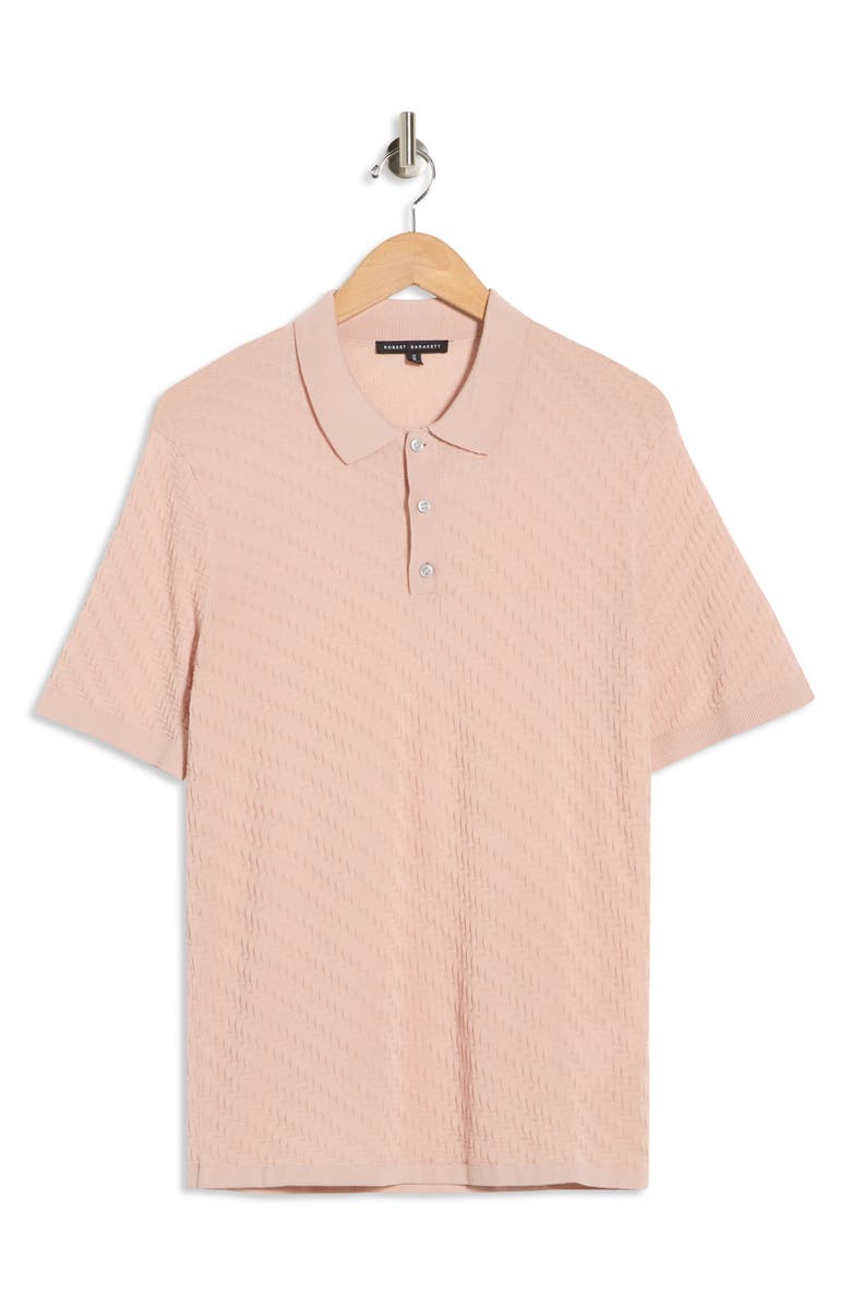 Robert Barakett Skelling Textured Polo Sweater | Nordstromrack
