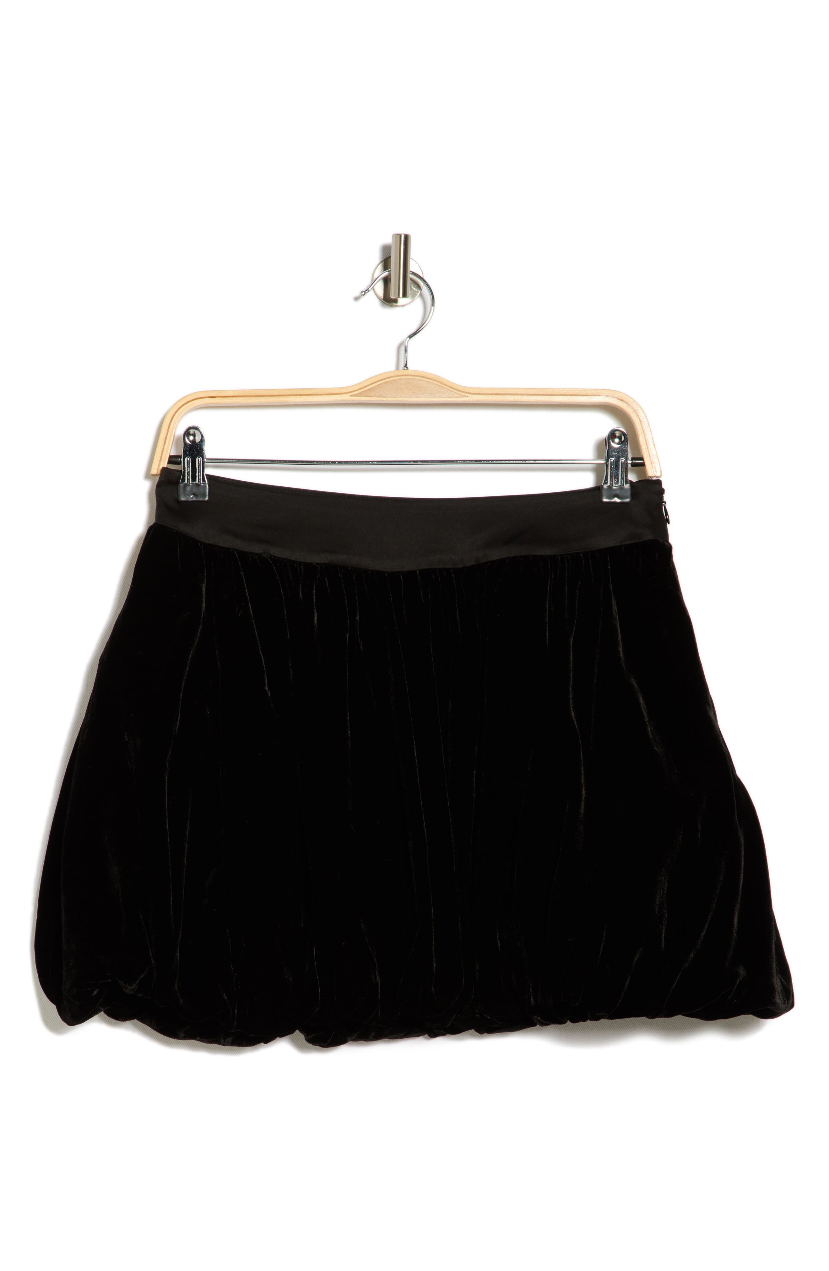 Reformation Brynn Velvet Bubble Skirt (Women) | Nordstromrack