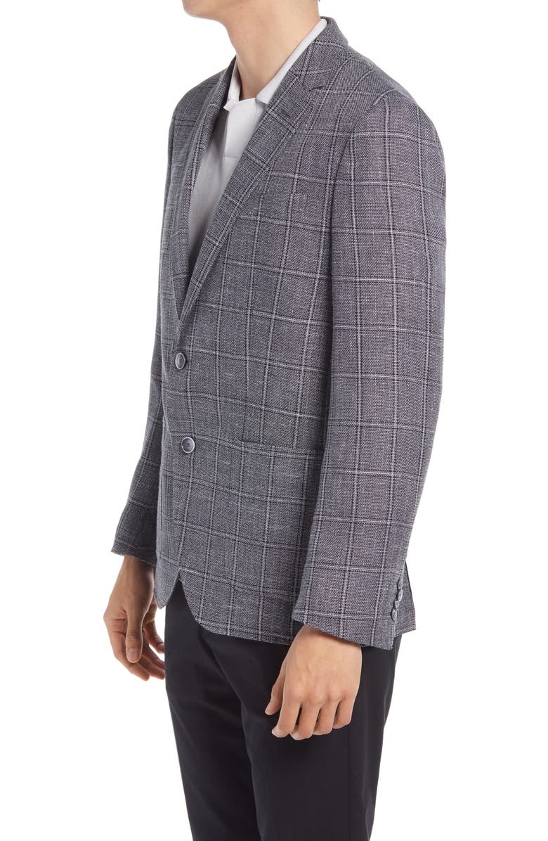 BOSS Haylon Windowpane Sport Coat | Nordstromrack
