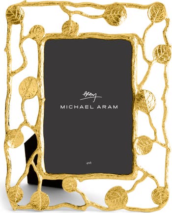 Michael Aram Botanical Leaf Gold-Tone 4" x 6" Photo Frame | Nordstromrack