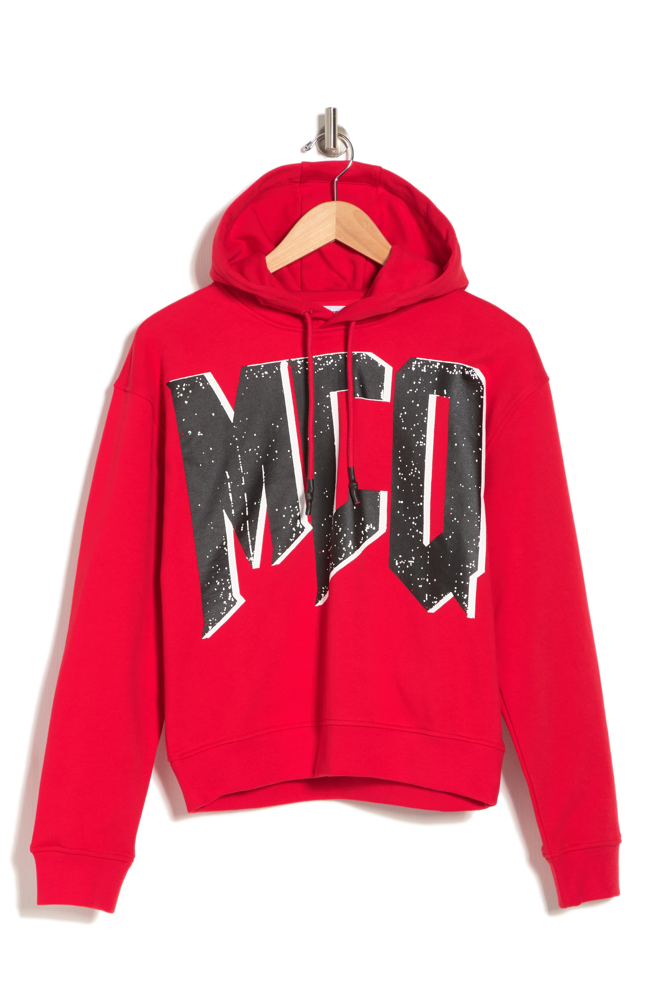 McQueen Regular Fit Large Logo Tour Hoodie | Nordstromrack