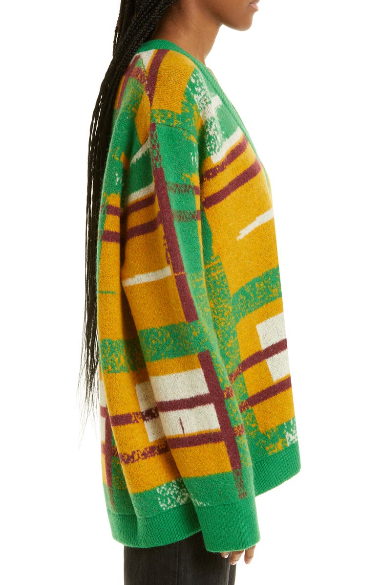 Simon Miller Lavos Abstract Plaid Sweater | Nordstromrack