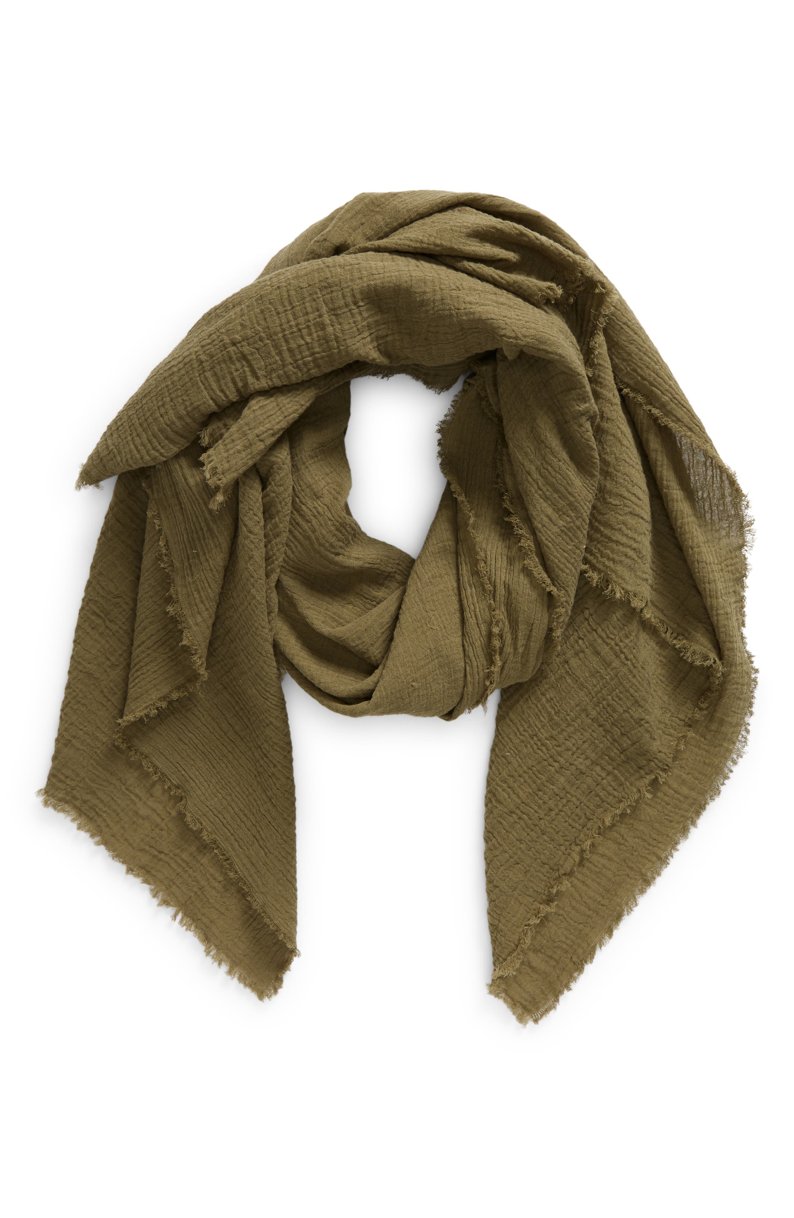 Nordstrom Cotton Crinkle Scarf | Nordstromrack
