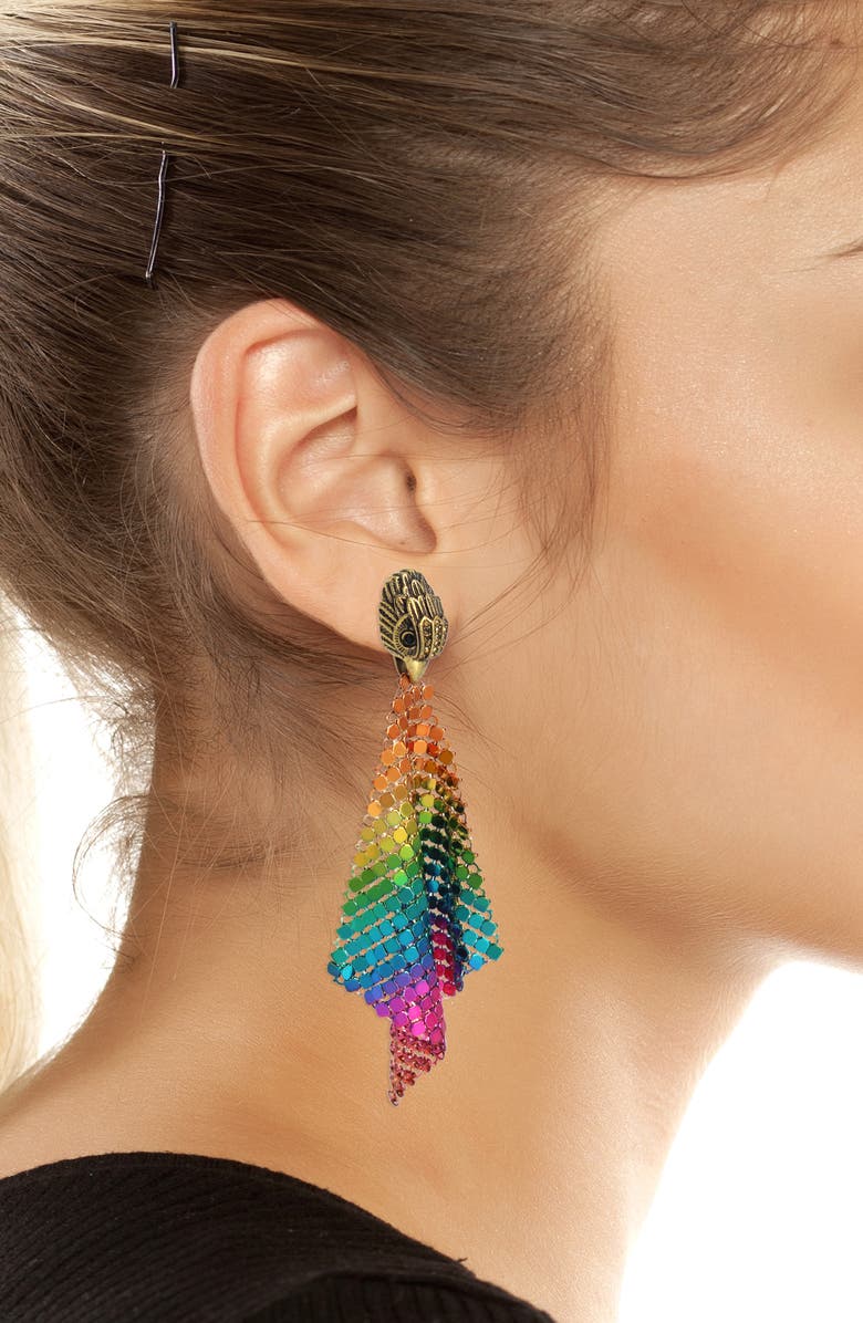 Kurt Geiger London Mesh Kyte Drop Earrings | Nordstrom