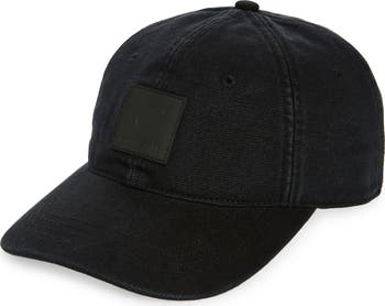 Carhartt Work In Progress Dearborn Logo Patch Canvas Baseball Cap ...