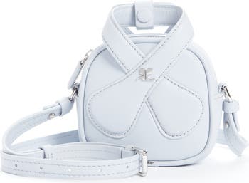 Courrèges Mini Loop Satin Crossbody Bag | Nordstrom