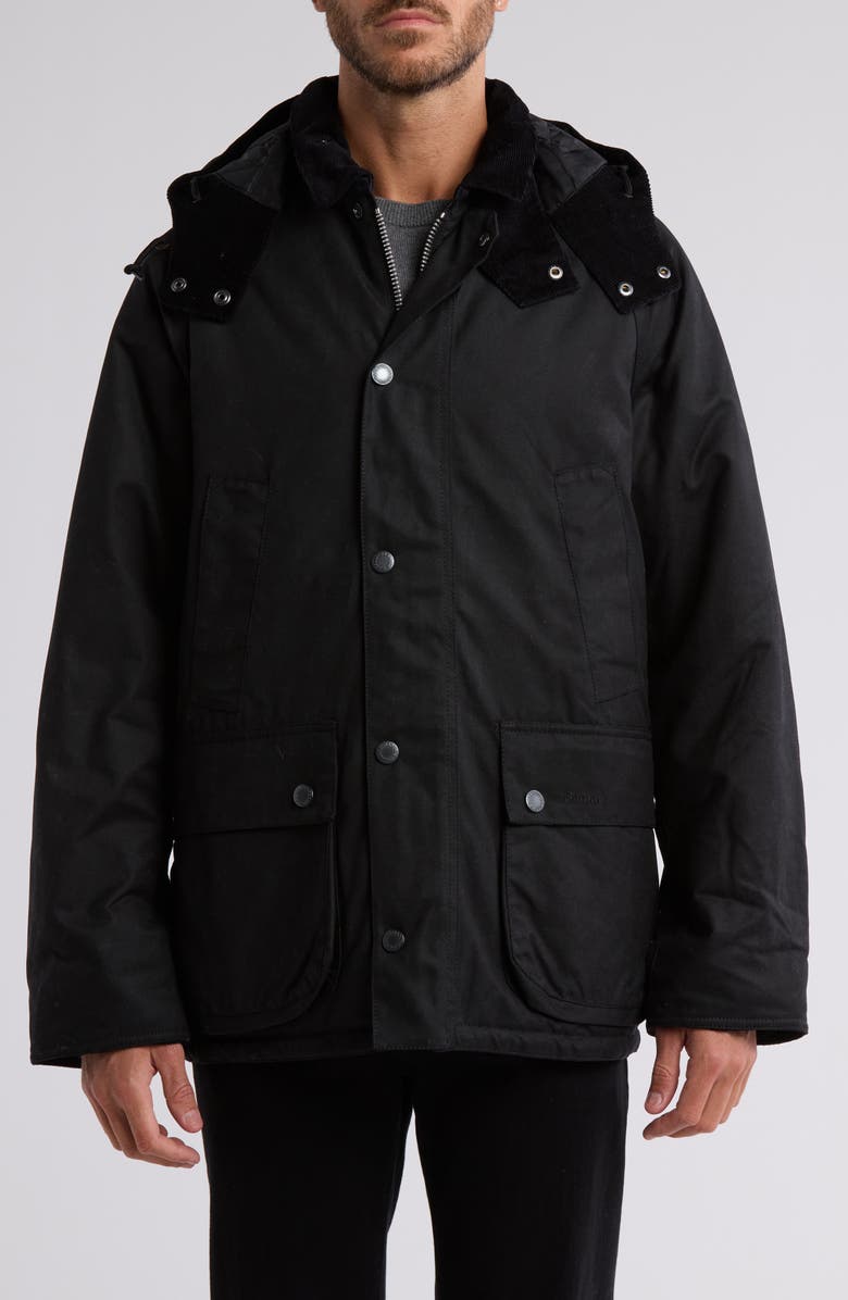 Barbour Winter Bedale Hooded Wax Jacket | Nordstromrack