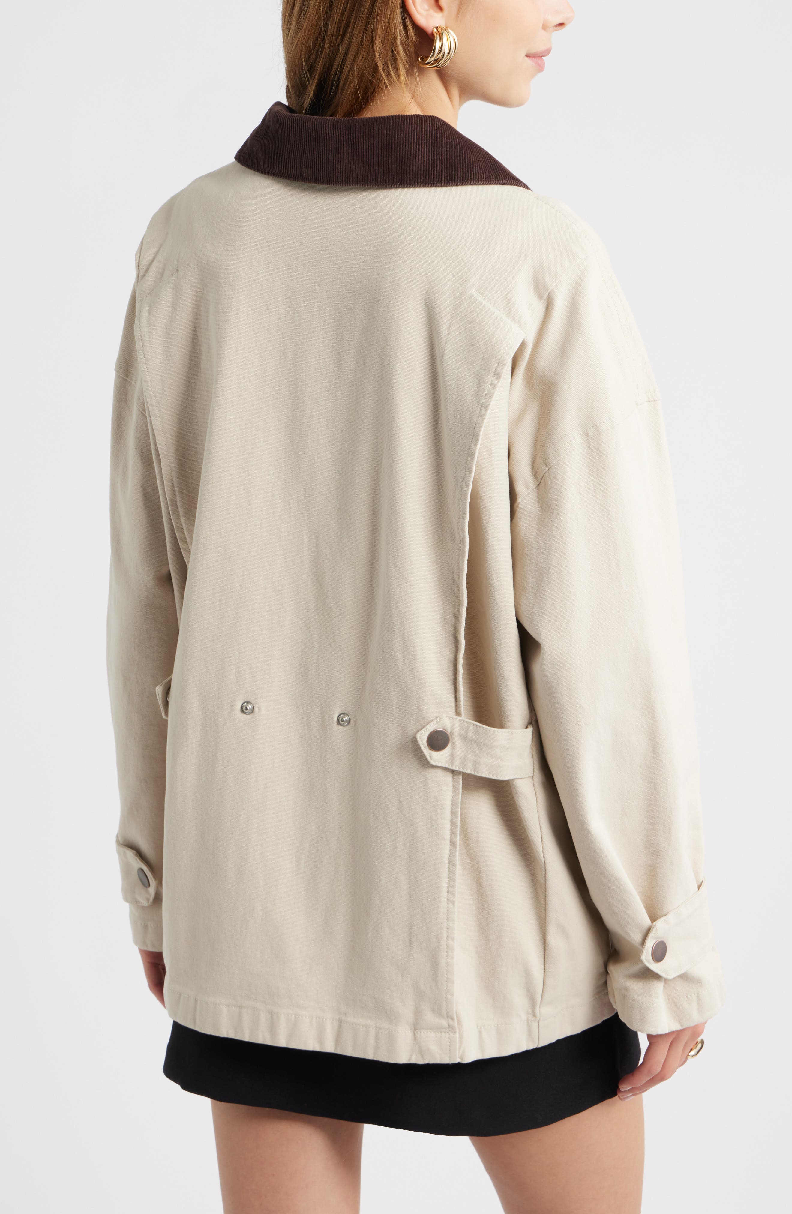 Open Edit Canvas Barn Jacket | Nordstromrack