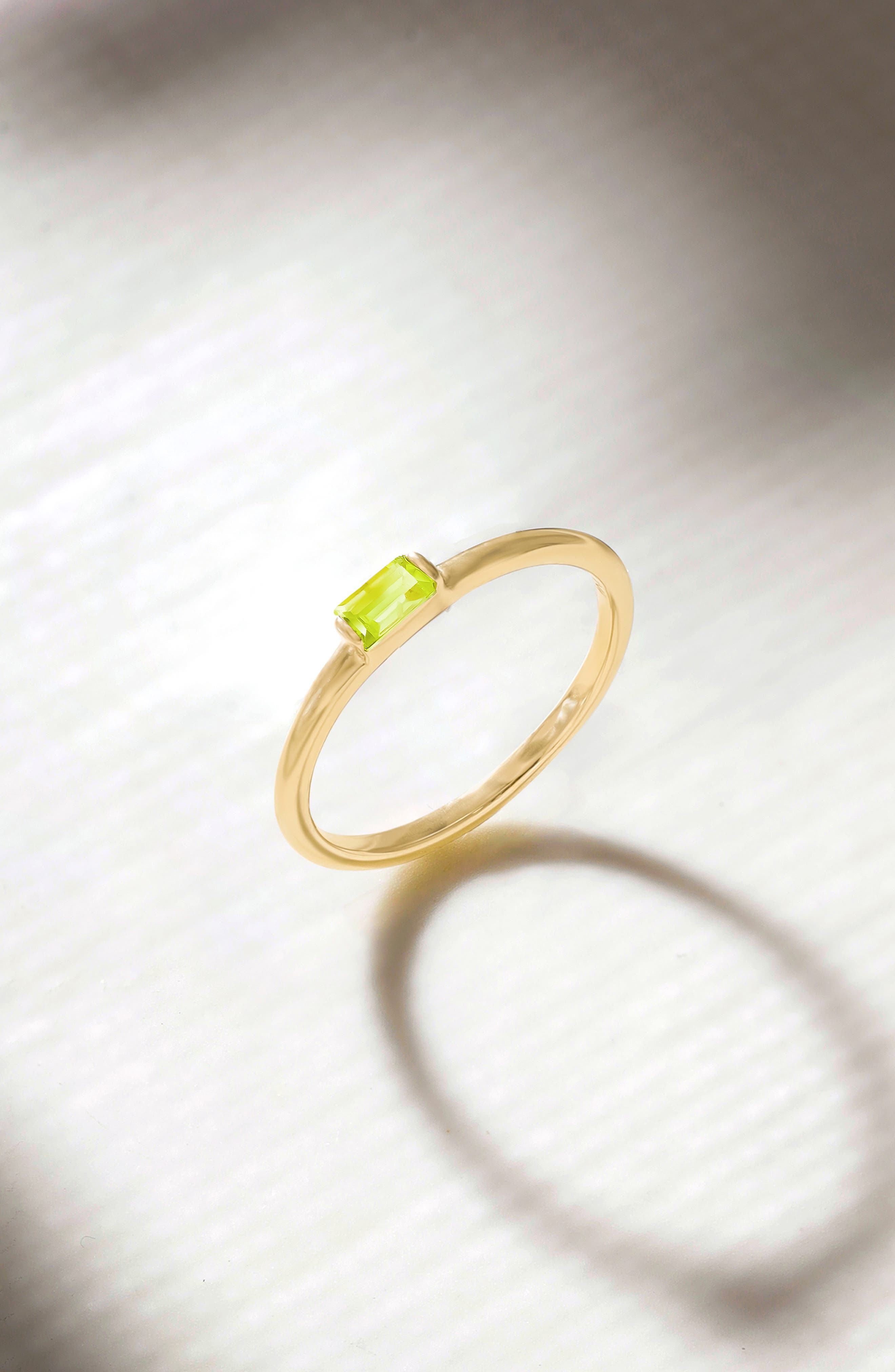 YS GEMS Baguette Gemstone Ring | Nordstromrack