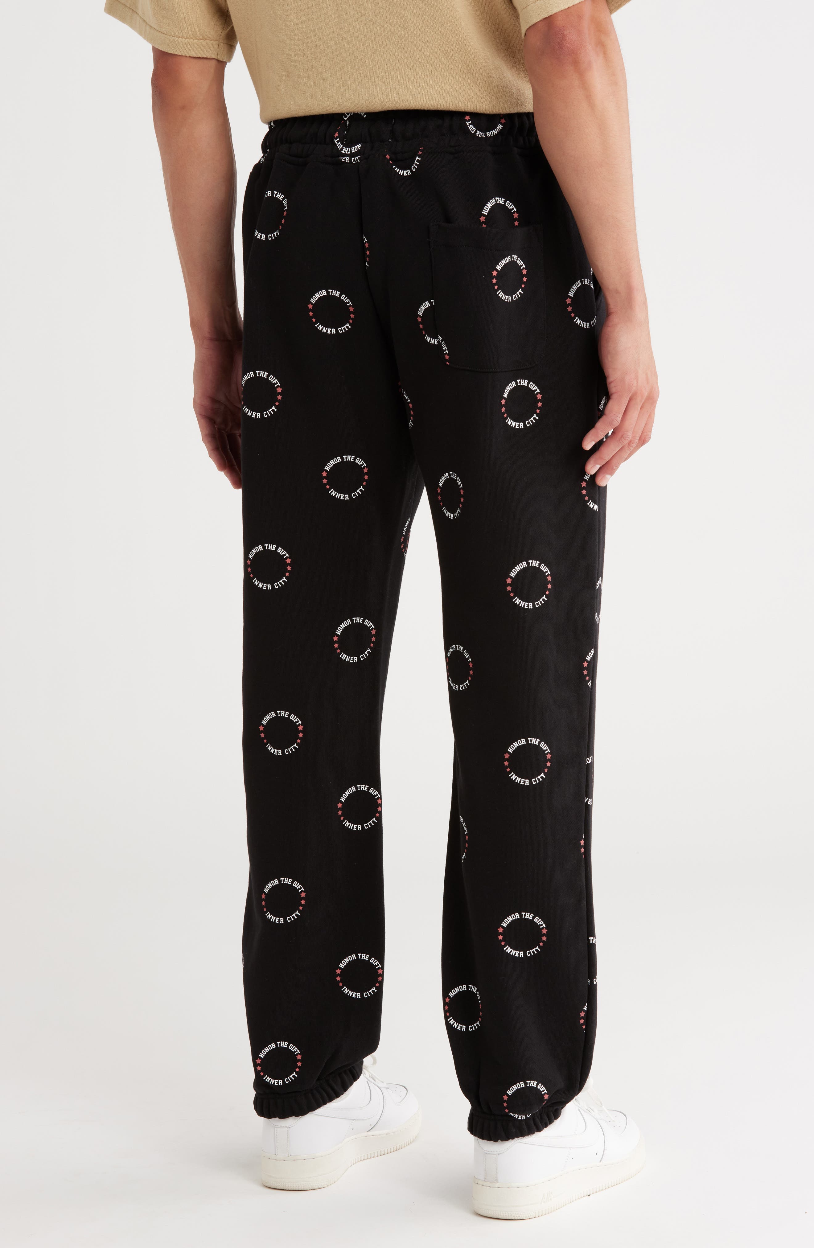 HONOR THE GIFT Logo Print Cuffed Sweatpants | Nordstromrack