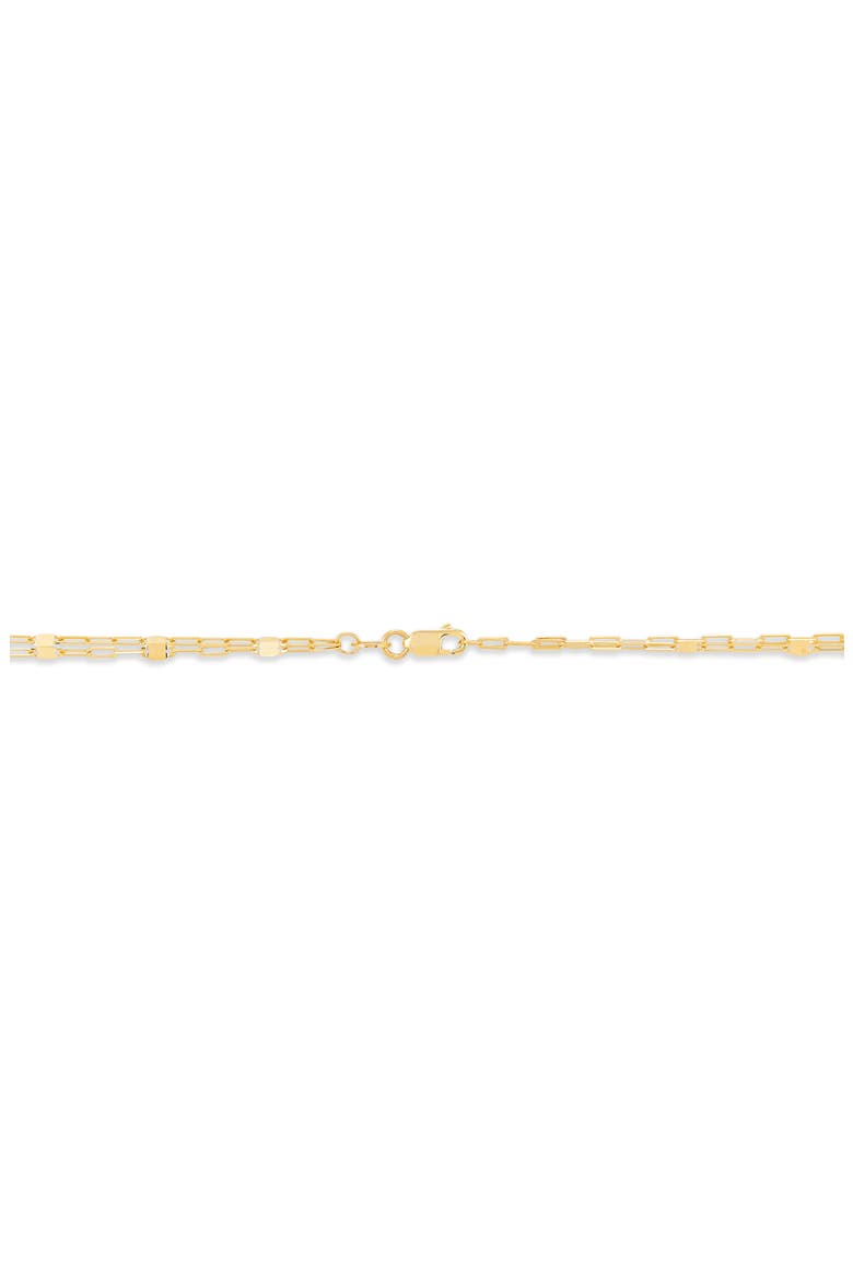 14K Yellow Gold Mirror Chain Layered Necklace (Women) | Nordstromrack