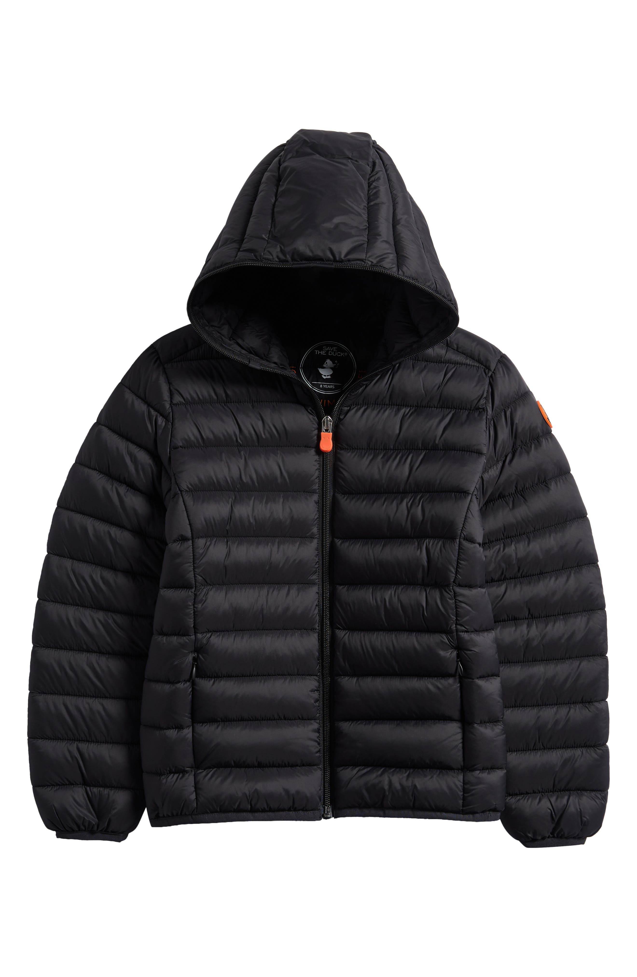 Save The Duck Kids' Dony Hooded Puffer Jacket | Nordstrom