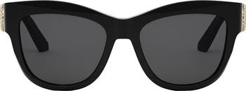 DIOR 30Montaigne B41 54mm Butterfly Sunglasses | Nordstrom