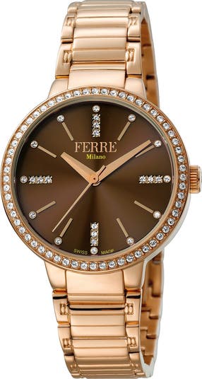 FERRE MILANO Women's Stainless Steel Watch, 34mm | Nordstromrack