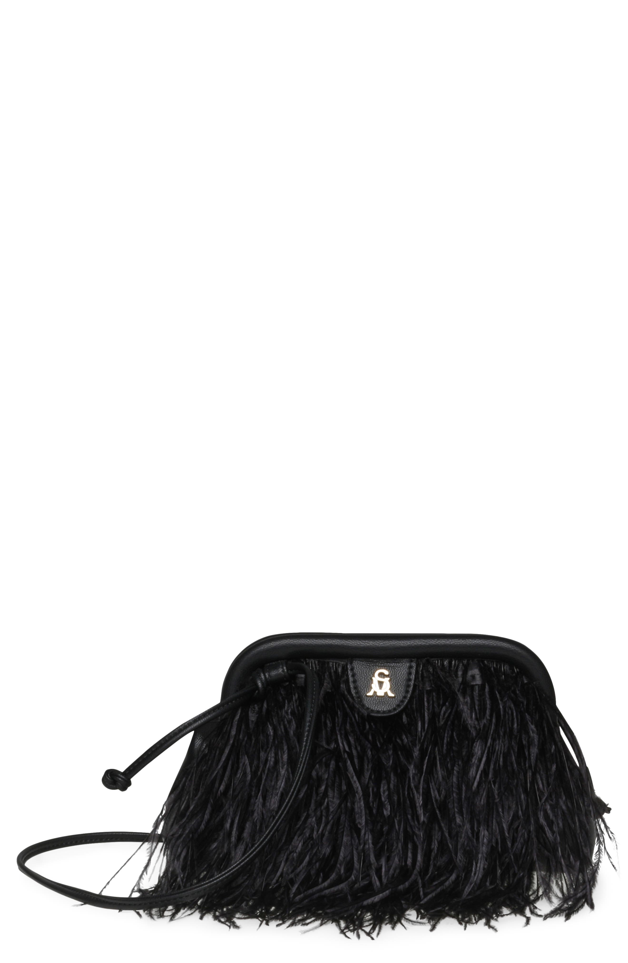 Steve Madden Nikki Feather Crossbody Clutch | Nordstromrack