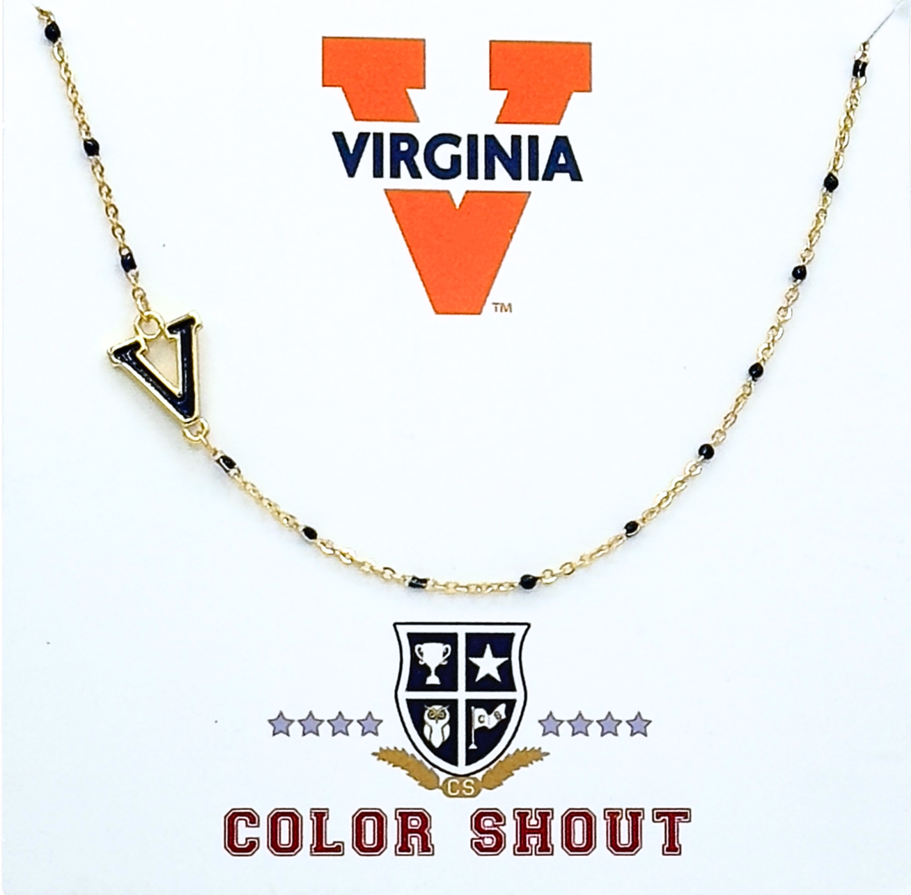 Color Shout University of Virginia Side Necklace | Nordstrom