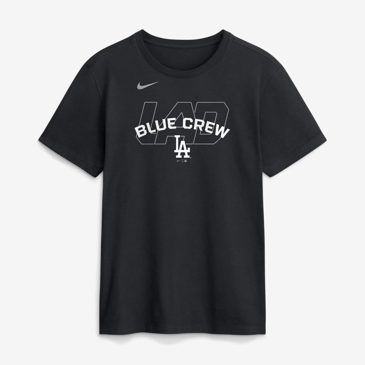 Nike Men's Nike Black Los Angeles Dodgers Primetime Fashion T-Shirt ...