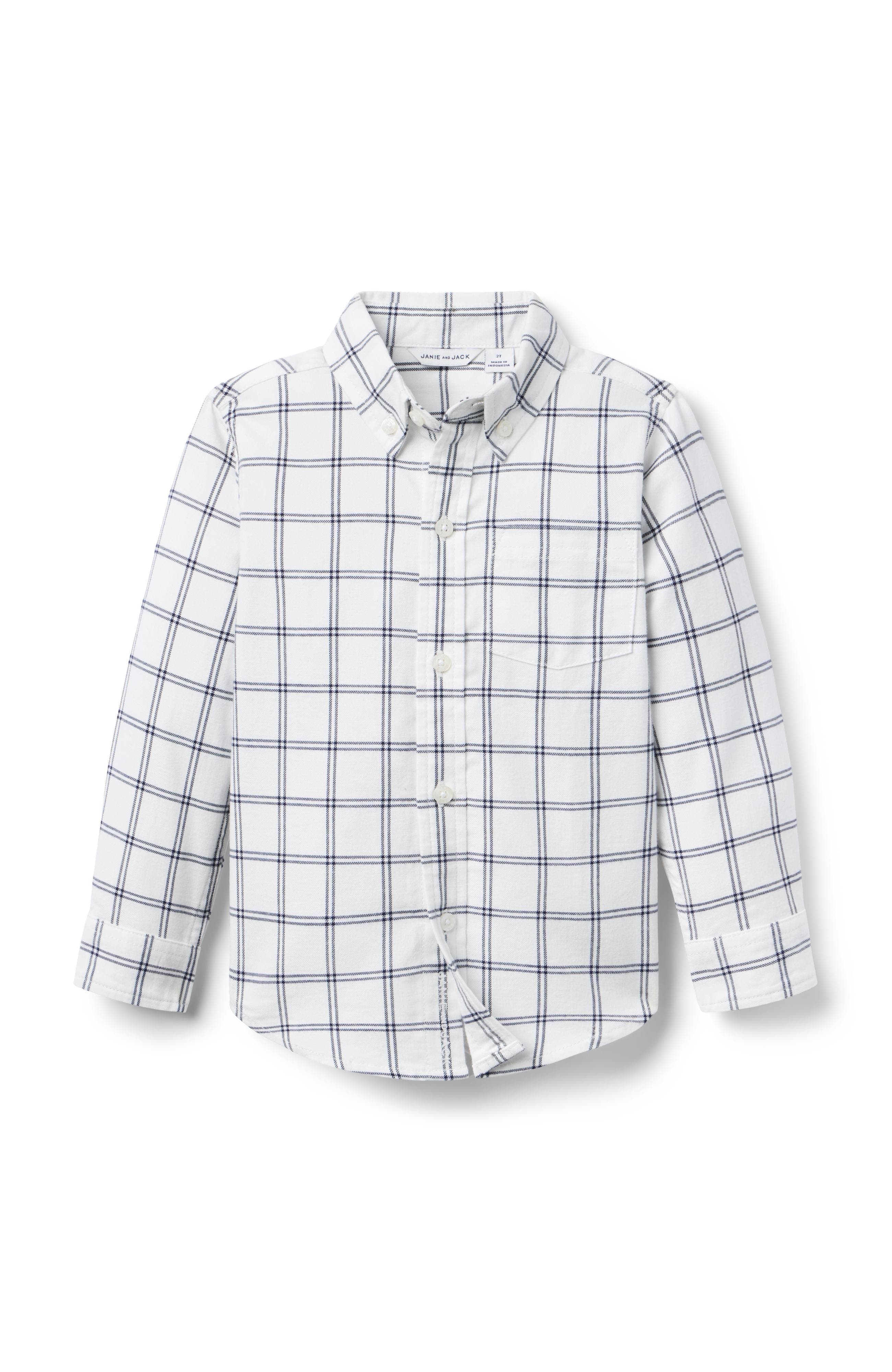 Janie and Jack Classic Flannel Shirt | Nordstrom