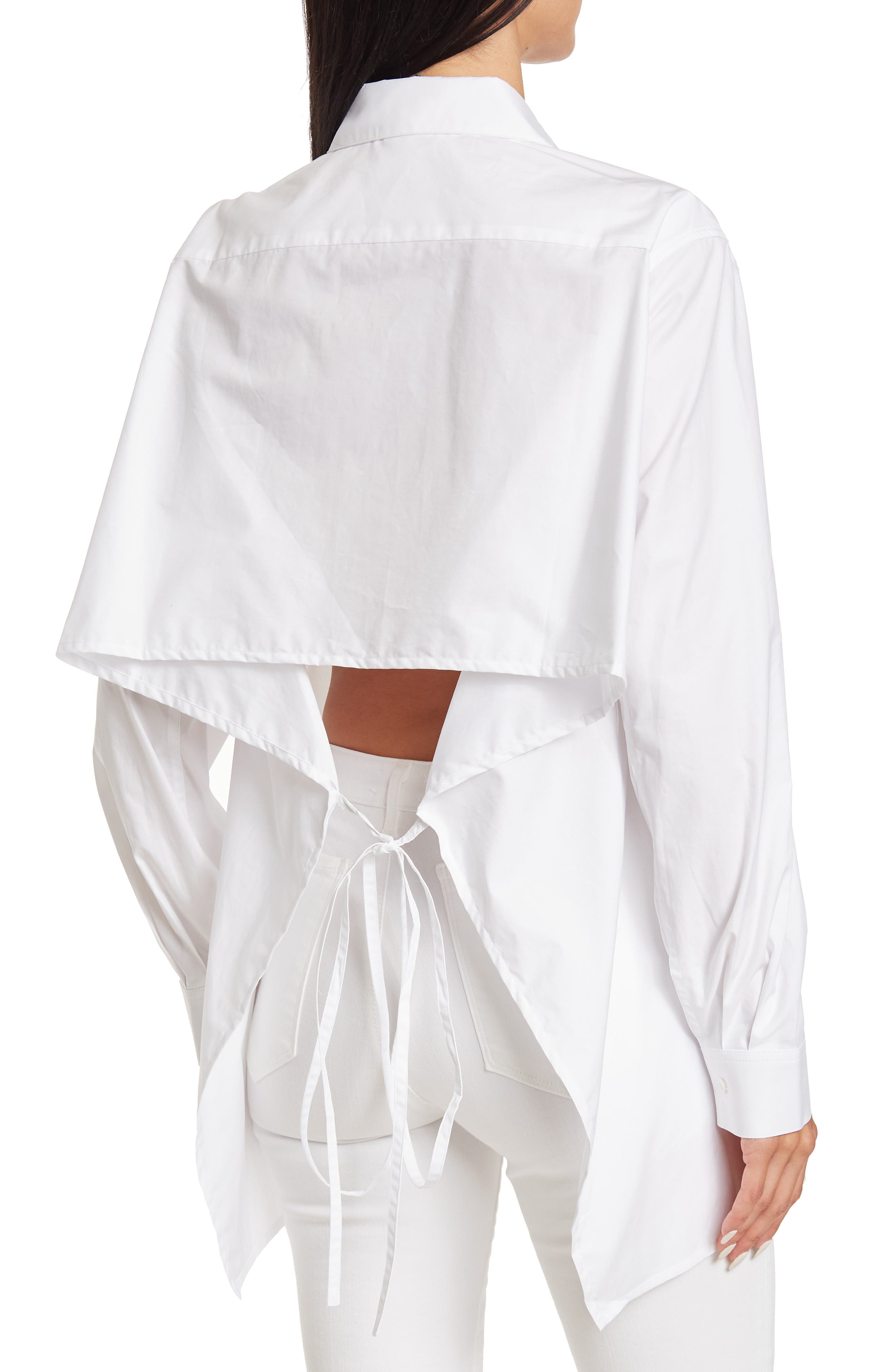 Ronny Kobo Kayla Tie Back Long Sleeve Shirt | Nordstromrack