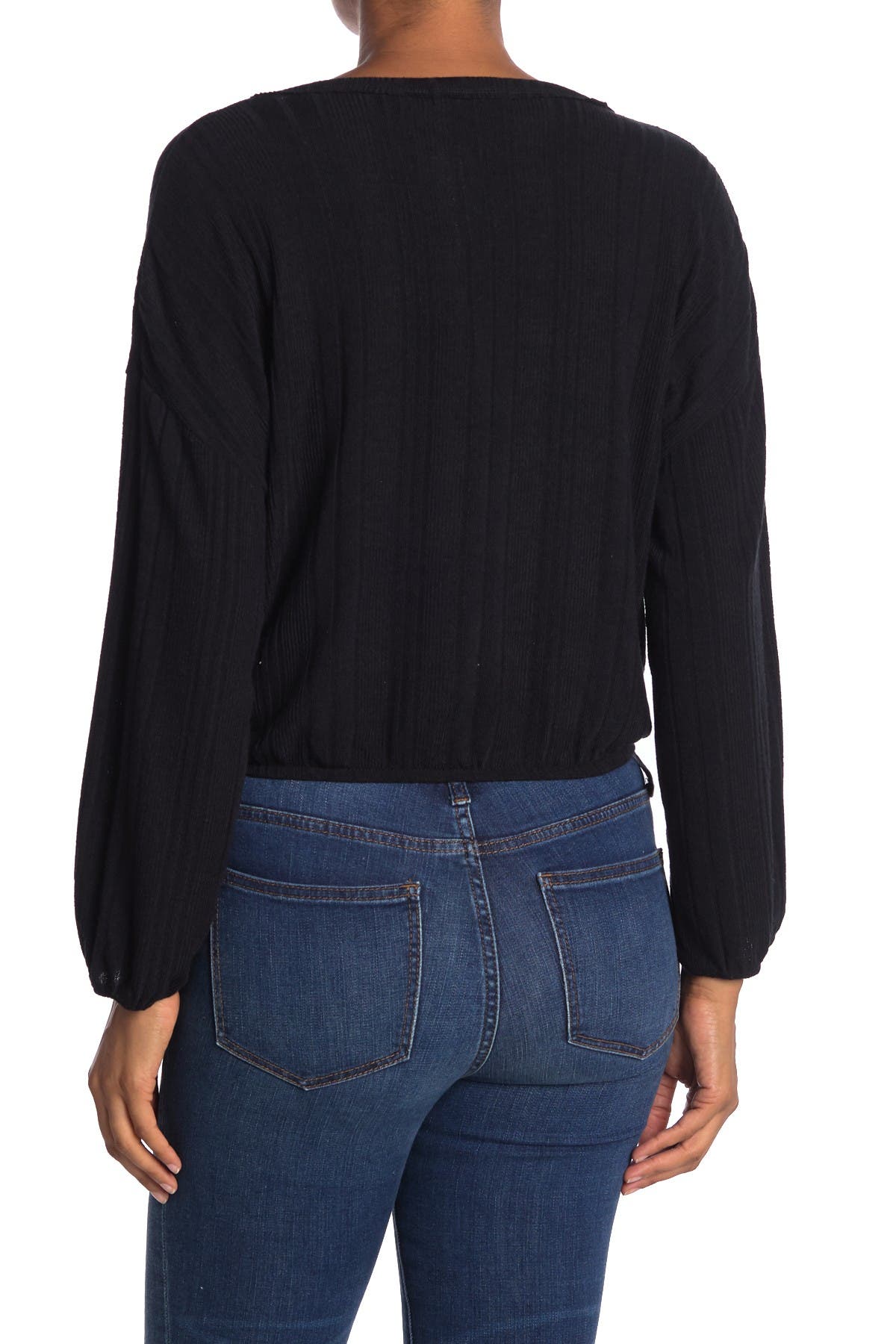 WHITE WILLOW Long Sleeve Drawstring Top | Nordstromrack