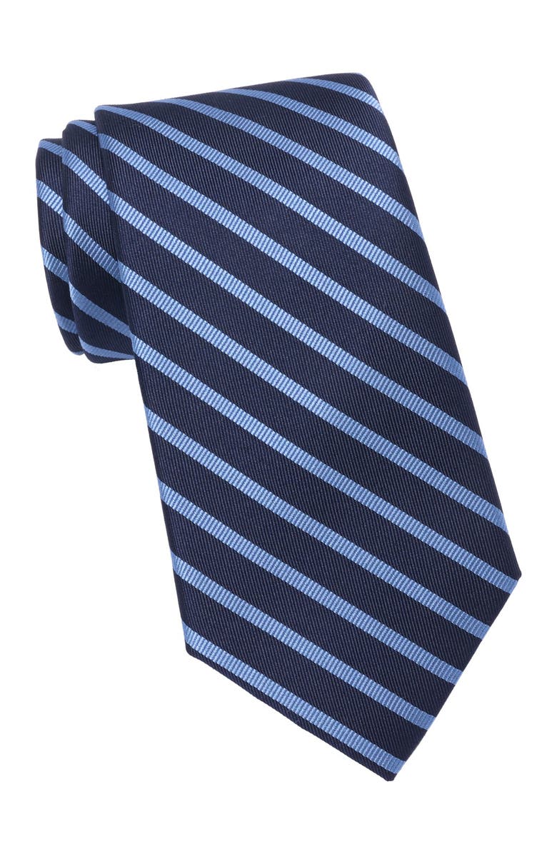 Tommy Hilfiger Exotic Stripe Print Silk Tie | Nordstromrack