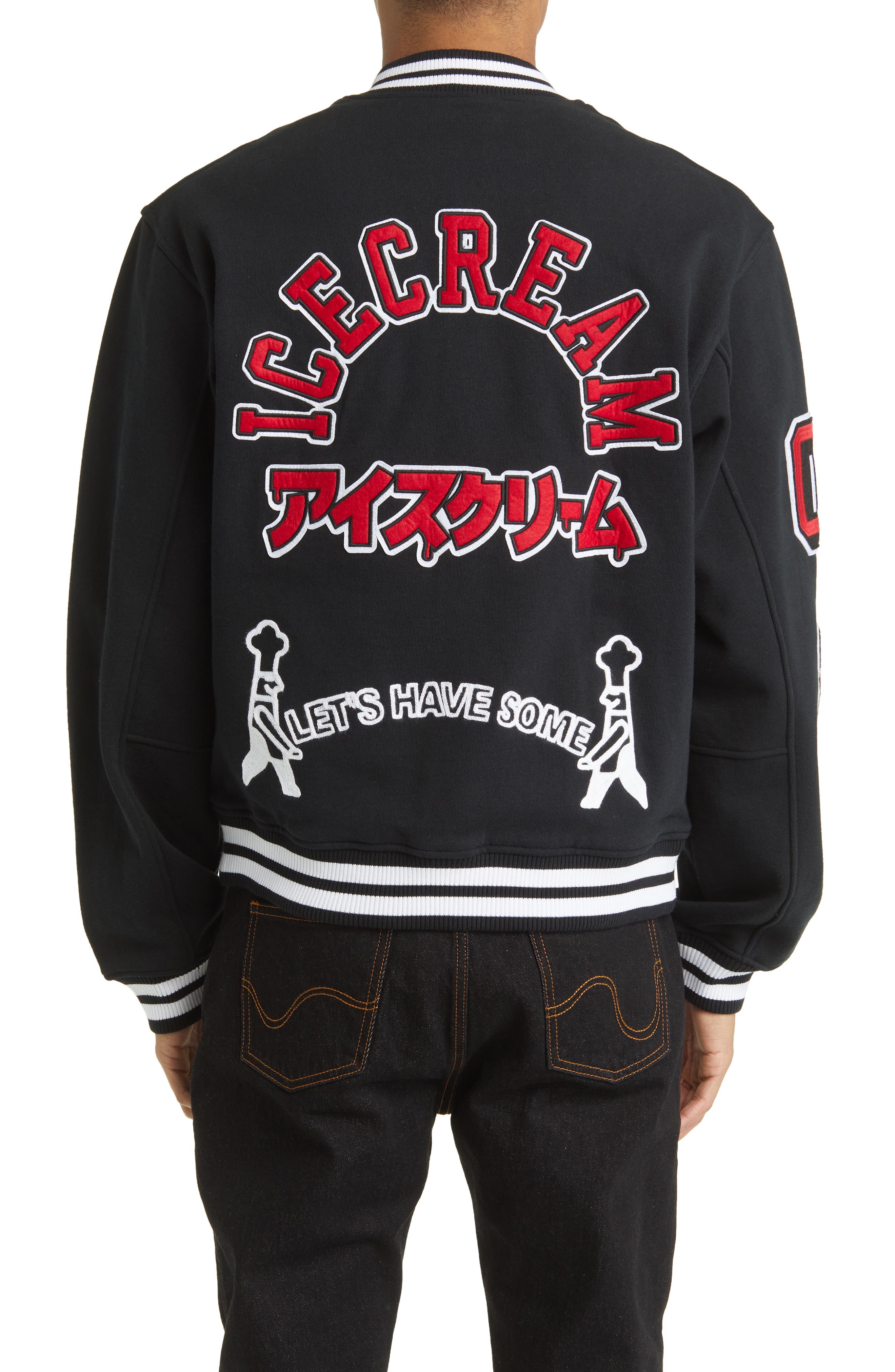 ICECREAM Anniversary Varsity Jacket | Nordstromrack