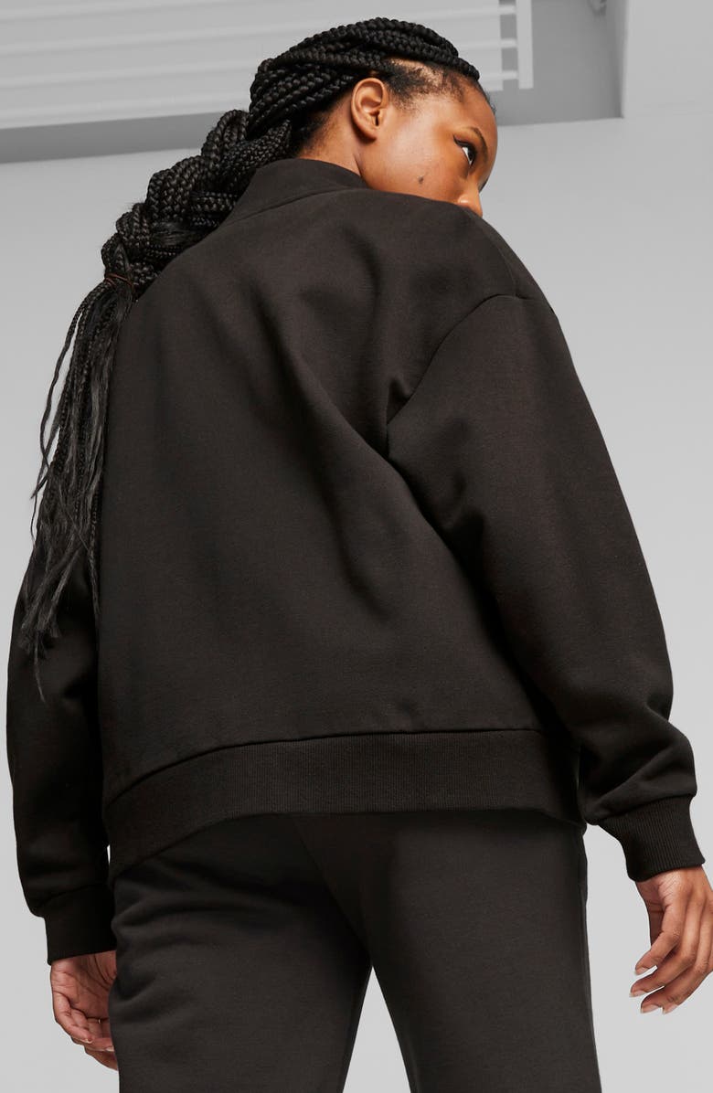 PUMA ESS+ Small Logo Stand Collar Zip-Up Jacket | Nordstromrack