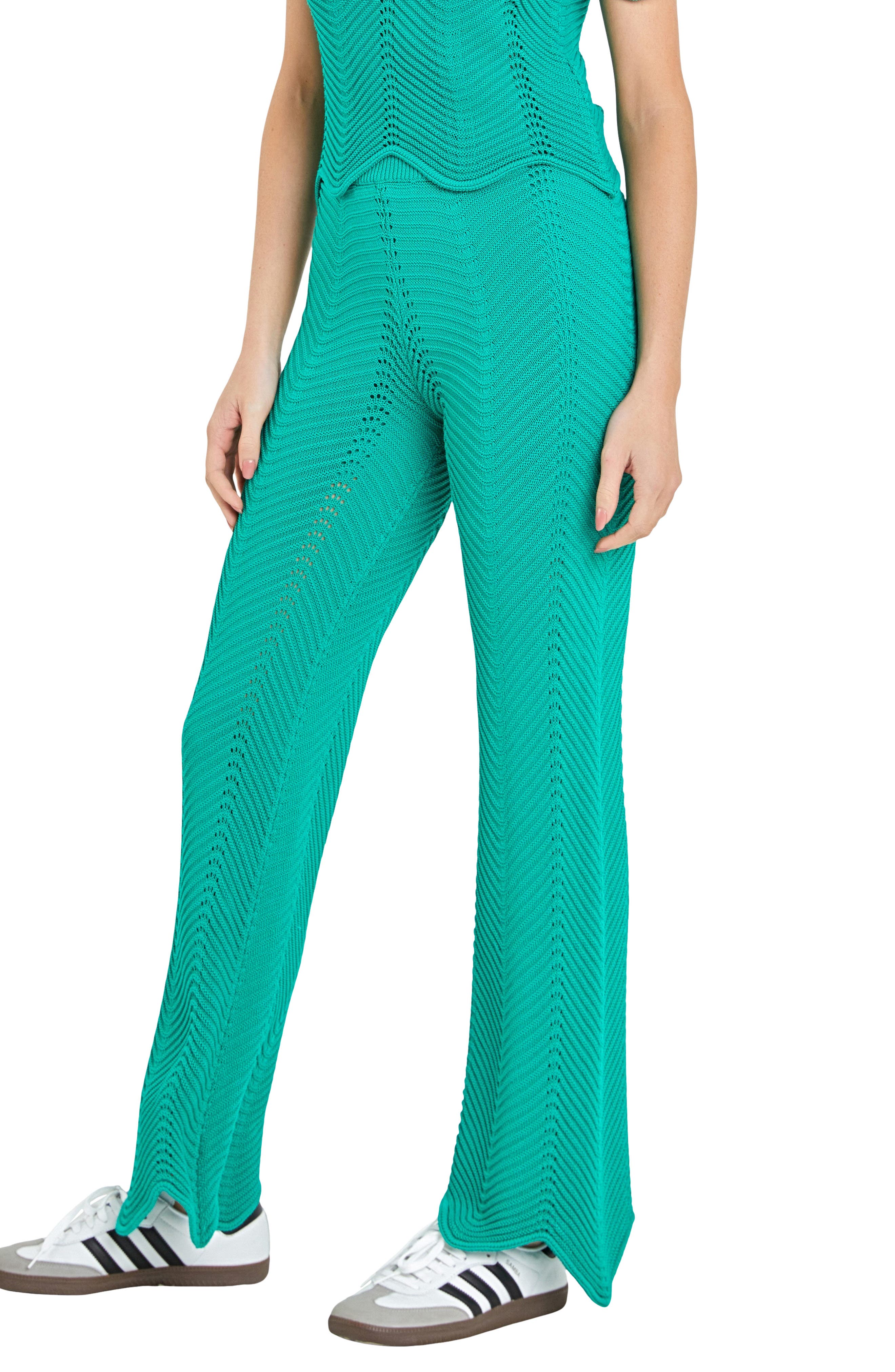 English Factory Wavy Knit Pants | Nordstromrack