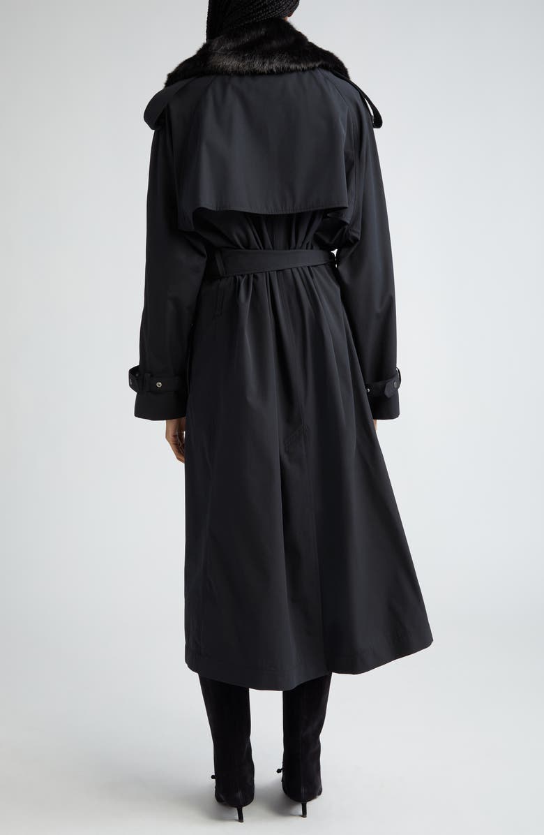 Burberry Kennington Oversize Water Resistant Trench Coat With Removable ...