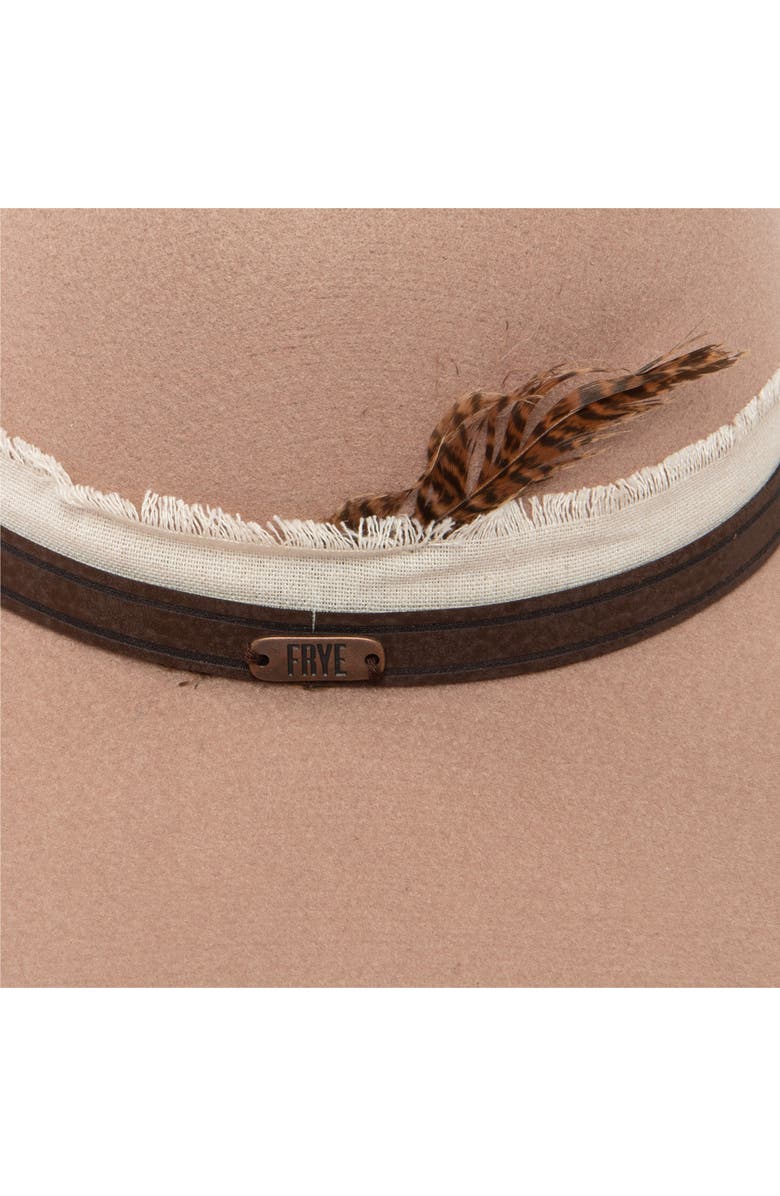 Frye Feather Accent Hat | Nordstromrack