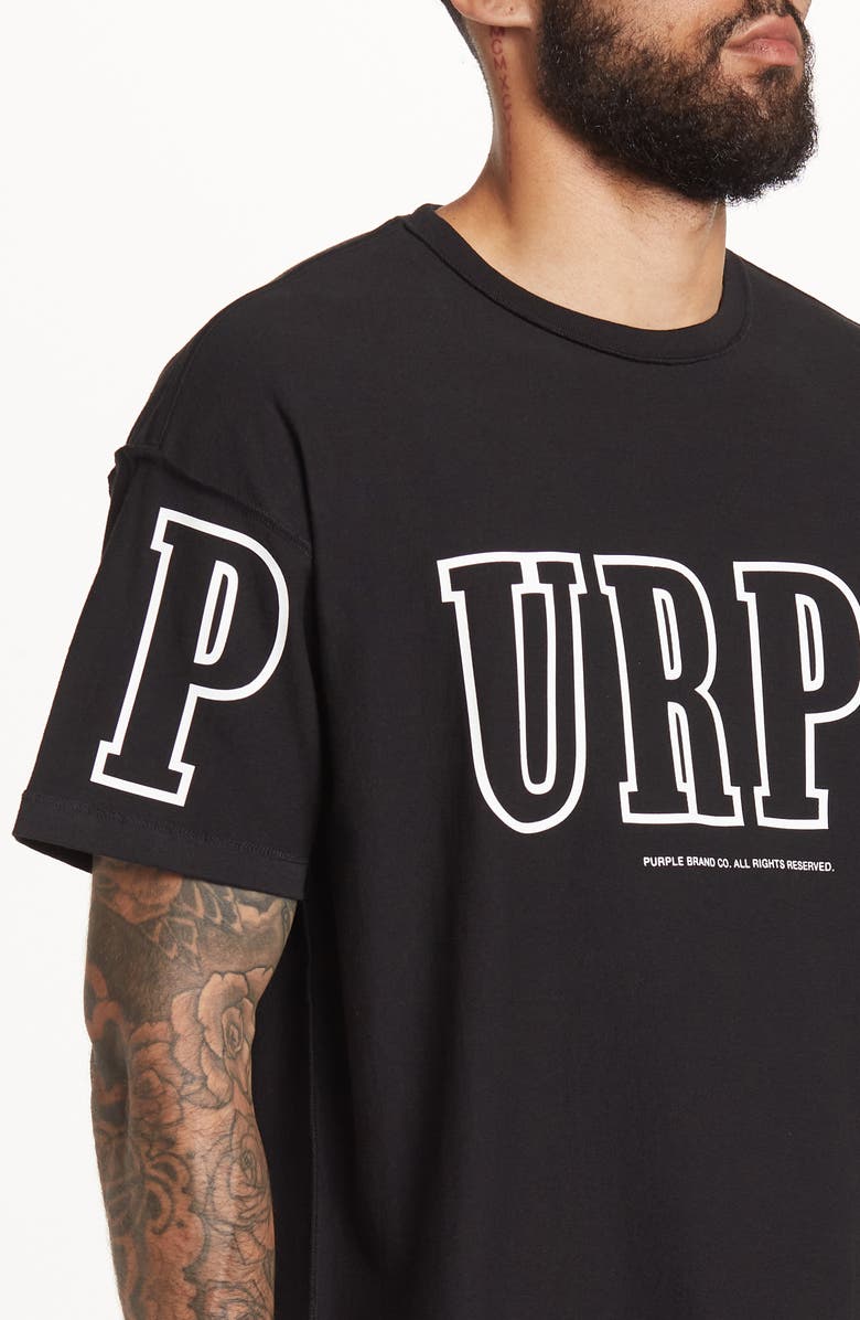 PURPLE BRAND Men's Inside Out Oversize Logo Graphic Tee | Nordstrom