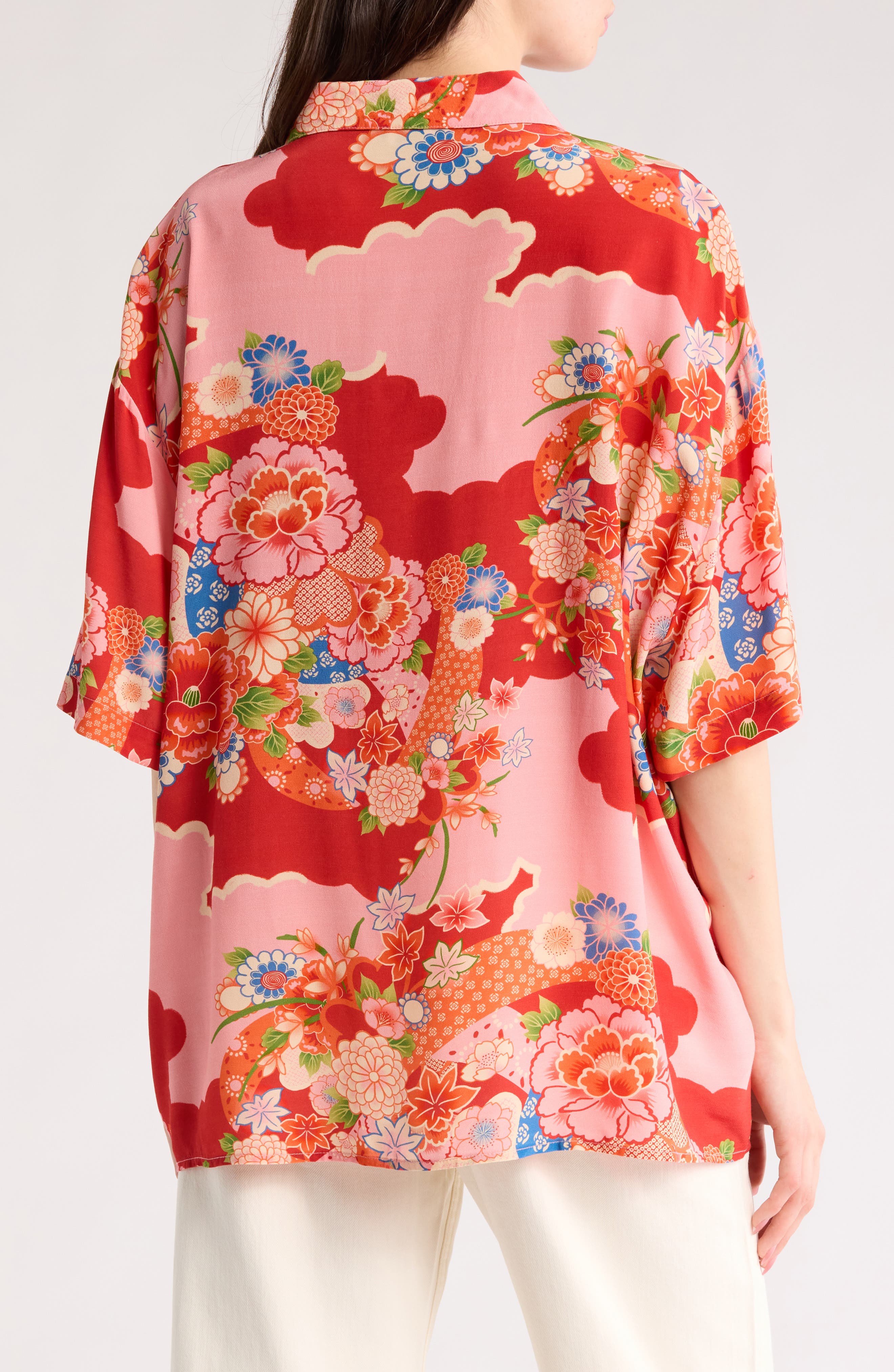 Re/Done Floral Button-Up Shirt | Nordstromrack