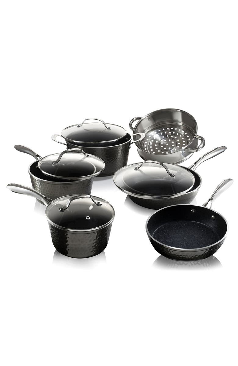 GRANITESTONE Hammered 10 Piece Set - Pewter | Nordstromrack